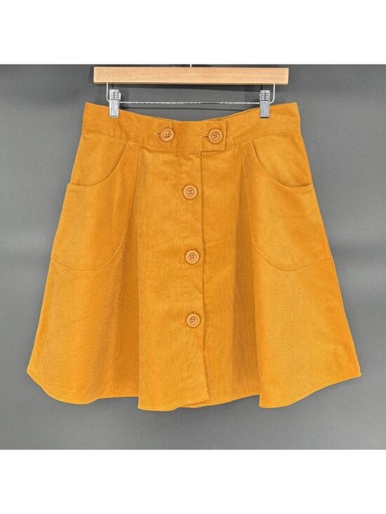 Hell Bunny | Skirts | Nwt Hell Bunny Womens Corduroy Mini Skater Skirt ...